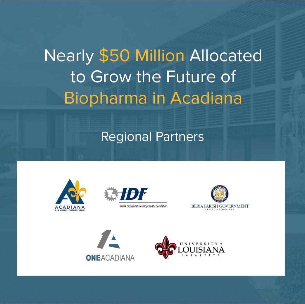 Nearly $50 Million Allocated to Grow the Future of Biopharma in ...